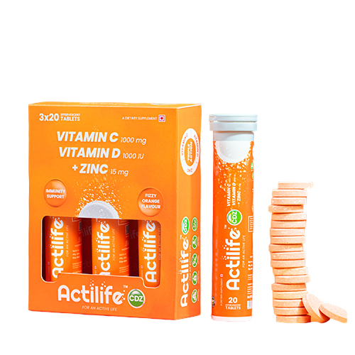 ACTILIFE (Vitamin CDZ Effervescent) | Meldinpharma